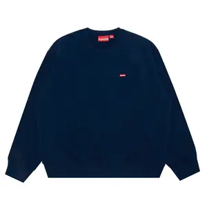 Supreme Small Box Crewneck 'navy - Blue