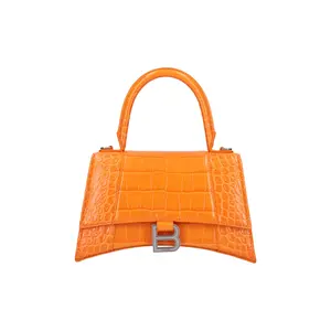 Balenciaga Hourglass Small Handbag - Orange