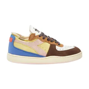 DIADORA Mi Basket Row Cut Choco Breakfast Sneakers - Yellow