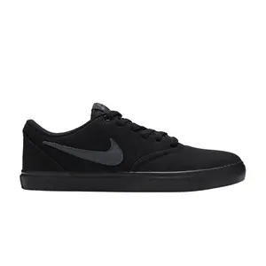 Nike Check Solarsoft Canvas Sb Sneakers - Black