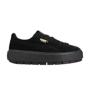 PUMA Wmns Platform Trace Sneakers - Black