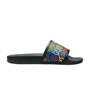 Gucci Psychedelic Slides - Black