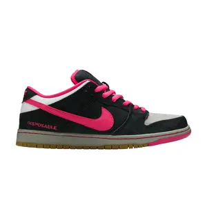 Nike Dunk Low Premium Sb Qs 'disposable' Sneakers - Black