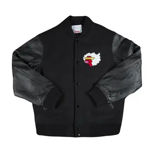 Supreme Gonz Ramm Varsity Jacket - Black