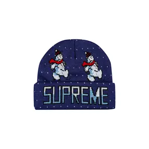 Supreme Supreme Snowman Beanie Blue