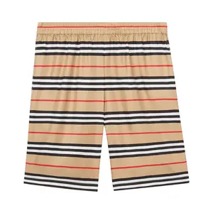 Supreme X Burberry Silk Twill Shorts - Tan