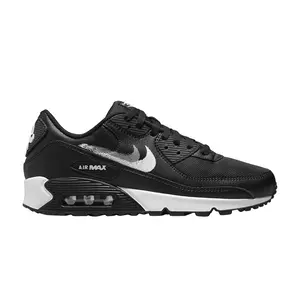 Nike Air Max 90 'spray Paint Swoosh' Sneakers