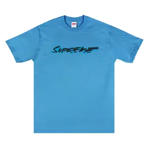 Supreme Futura Logo Tee 'bright - Blue