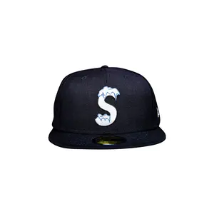 Supreme X New Era S Logo Cap - Blue