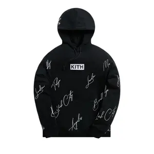 Kith City Script Hooded Sweatshirt - Black