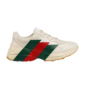 Gucci Rhyton Web Print Sneakers