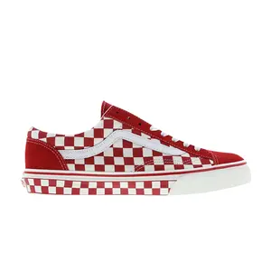 VANS Style 36 Checkerboard Sneakers - Red