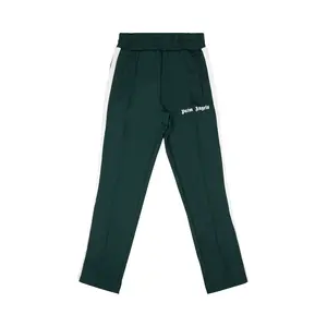 Palm Angels Classic Track Pants /white - Green
