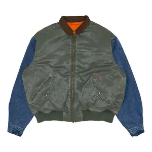 Supreme Denim Sleeve Ma-1