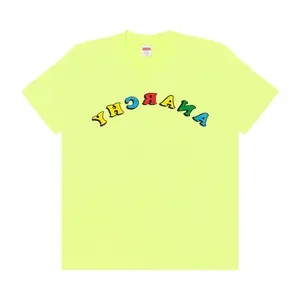 Supreme X Jamie Reid Anarchy Tee 'bright - Yellow
