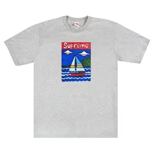 Supreme Sailboat Tee 'heather - Grey
