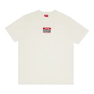 Supreme Gonz Nametag Short-sleeve Top 'natural - Cream
