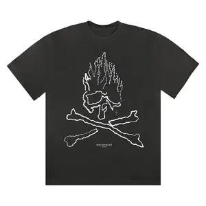 CACTUS JACK BY TRAVIS SCOTT For Mastermind Skull Tee - Black