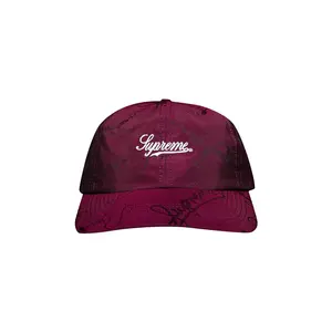 Supreme Script Logos 6-panel Cap - Purple