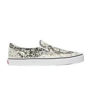 VANS Classic Slip-on Ouroboros - White