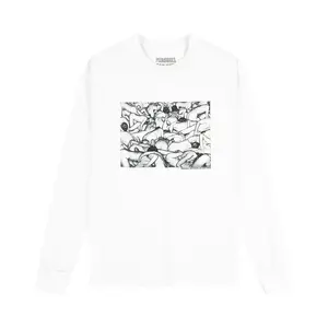 PLEASURES Orgy Long-sleeve T-shirt - White