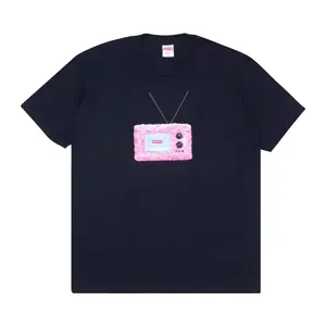 Supreme Tv Tee 'navy - Blue