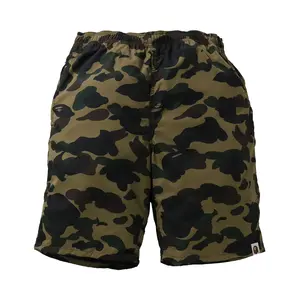 A BATHING APE Camo Beach Shorts