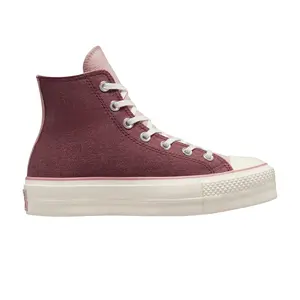 CONVERSE Chuck Taylor All Star Lift Platform High Top Sneakers - Red