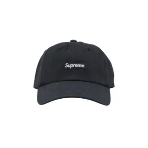 Supreme Brushed Cordura 6-panel Cap - Black