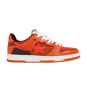 A BATHING APE Sk8 Sta #2 M1 Sneakers - Orange