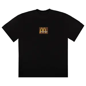 TRAVIS SCOTT X Mcdonald's Sesame Inv T-shirt - Black