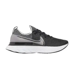 Nike React Infinity Run Flyknit Sneakers - Black