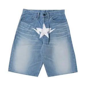 A BATHING APE Twin Sta Denim Shorts
