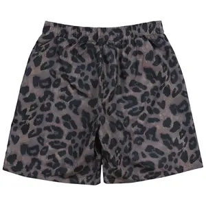 PLEASURES Leopard Running Short