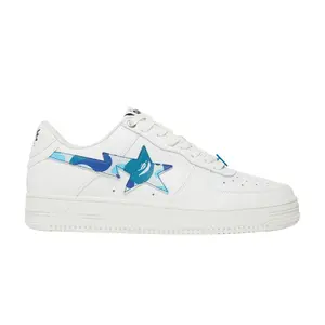 A BATHING APE Bapesta Abc Camo Blue 2022 - White