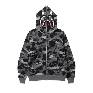 Bape Camouflage Sweatshirts Hoodies For Women