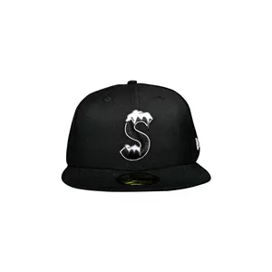 Supreme X New Era S Logo Cap - Black