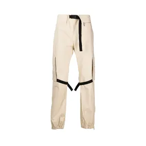 Off-White Cotton Cargo Pants
