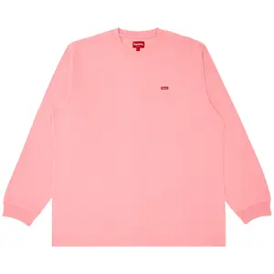 Supreme Small Box Long-sleeve Tee - Pink