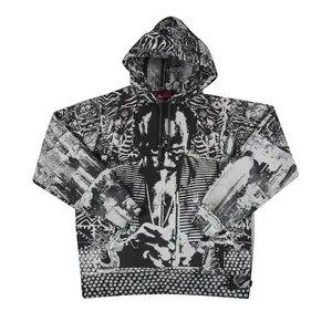 Supreme Miles Davis Hooded Sweatshirt - Black