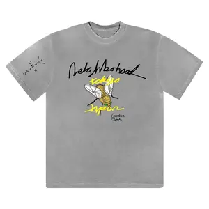 TRAVIS SCOTT X Neighborhood Carousel T-shirt - Grey