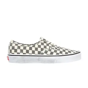 VANS Authentic Washed Checkerboard Sneakers - Grey