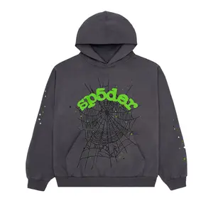 SP5DER Wait Web Printed Hoodie