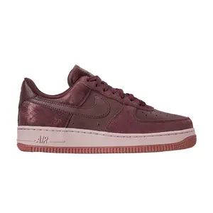 Nike Force 1 Low '07 Premium Sneakers - Red