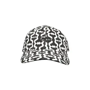 Supreme Monogram S Logo 6-panel Cap - Black