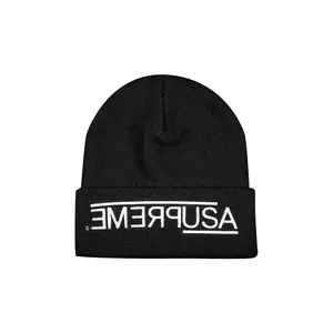 Supreme Usa Beanie - Black