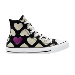 CONVERSE Chuck Taylor All Star High 'twisted Hearts - Black