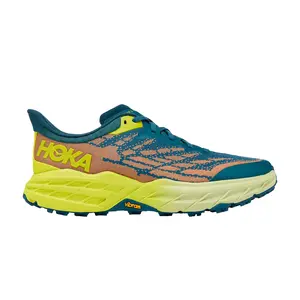 HOKA® Speedgoat 5 Coral Evening Primrose - Blue