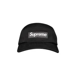 Supreme Wool Camp Cap - Black