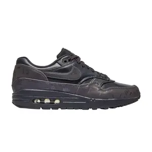 Nike Air Max 1 Lux Logo Print Sneakers - Grey